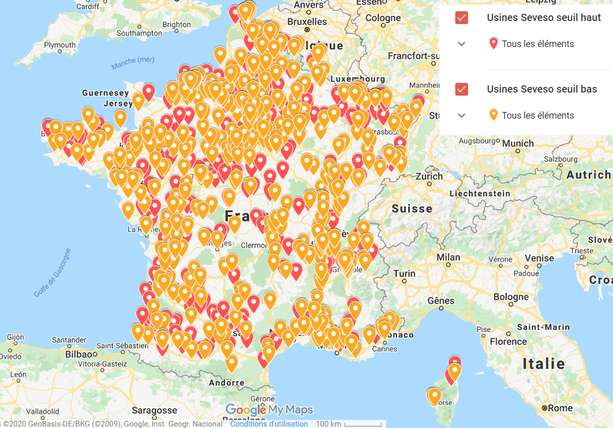 Sites Seveso et risques technologiques, décrypter l’ERP et le PPRT ...